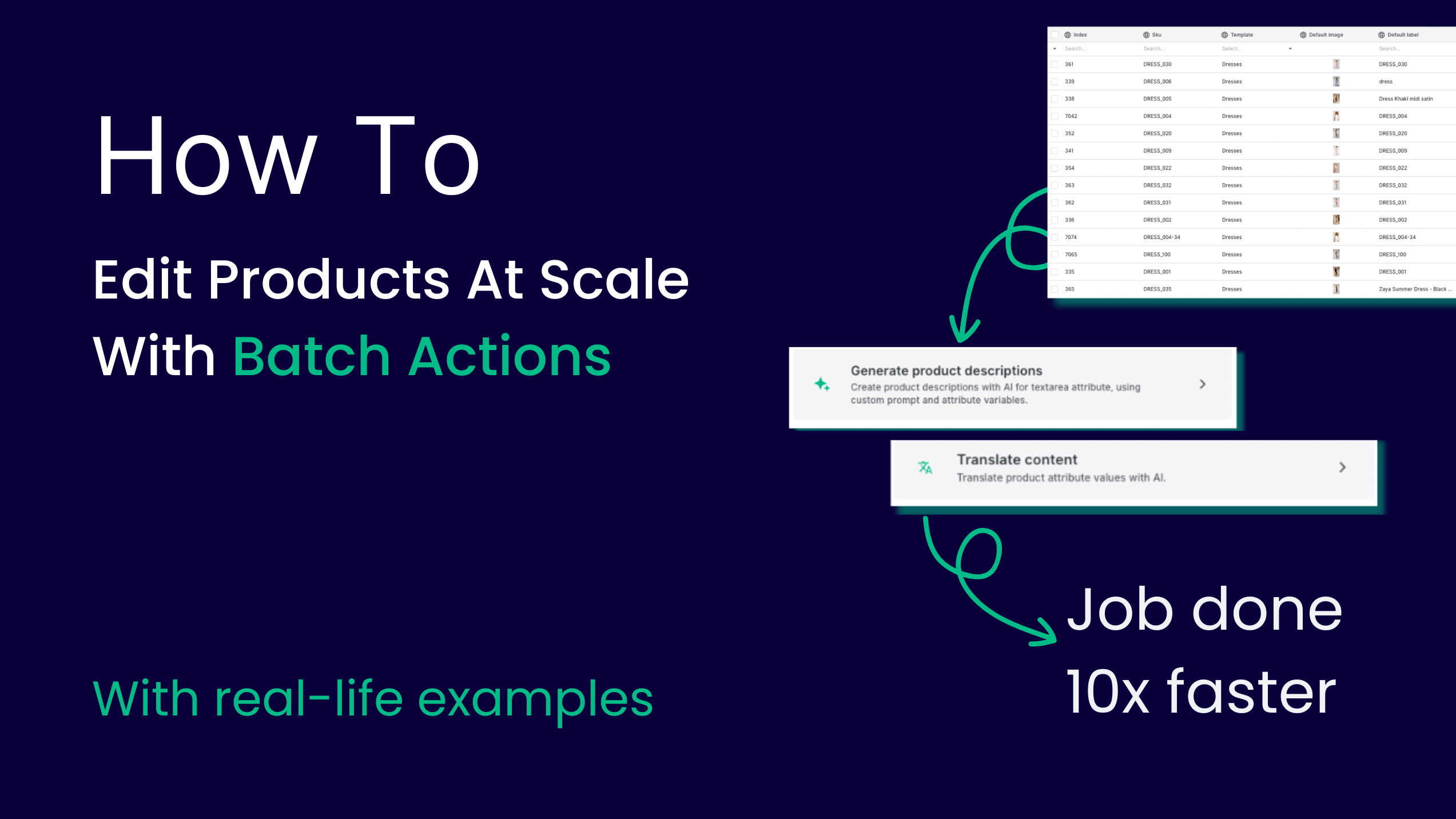 Ergonode Pim How To Batch Actions For Product Attributes